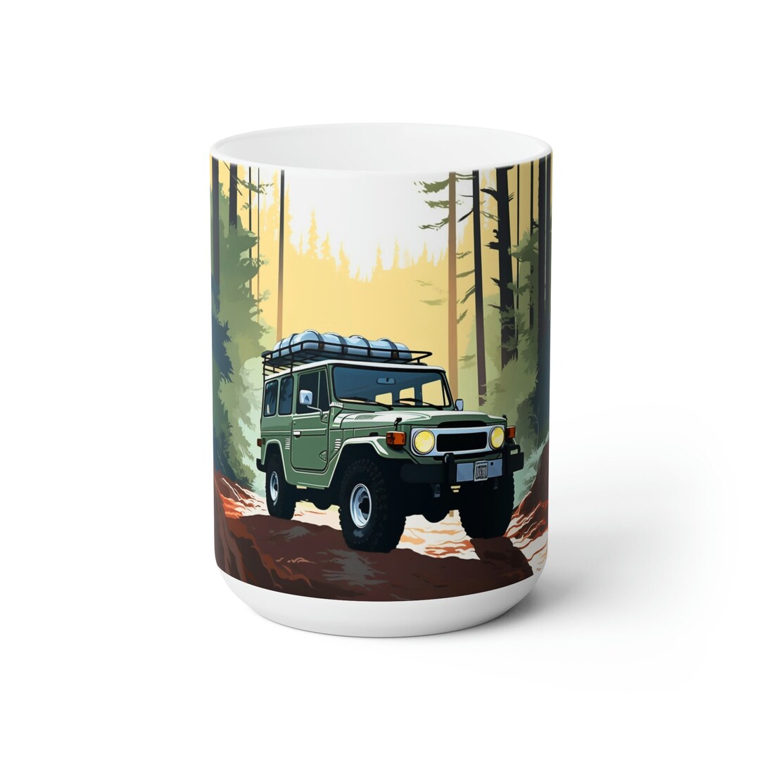 Toyota Land Cruiser Ceramic Mug, 15oz - Etsy