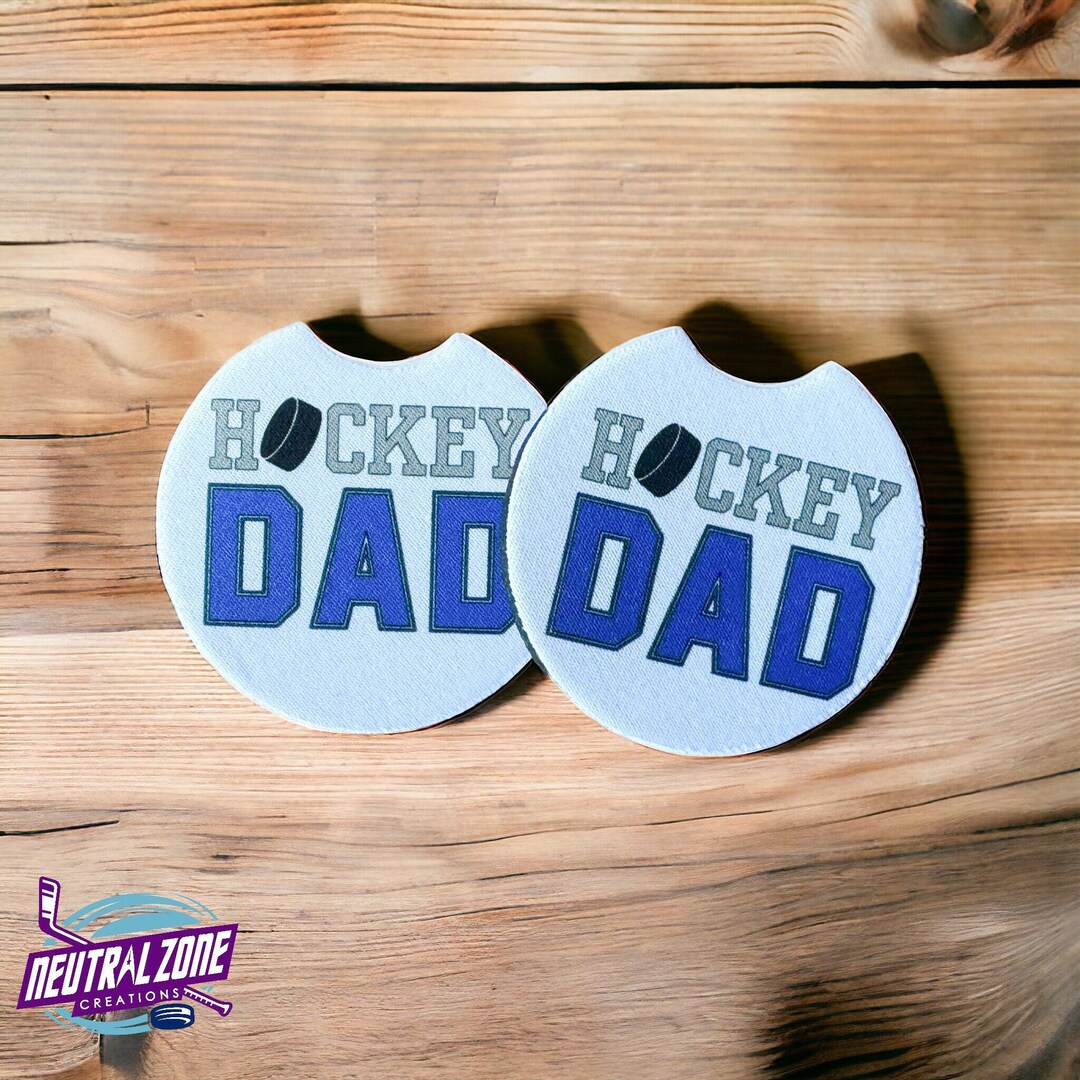 Hockey Dad Car Coasters - Perfect Coach Christmas or End of Season Gift ...