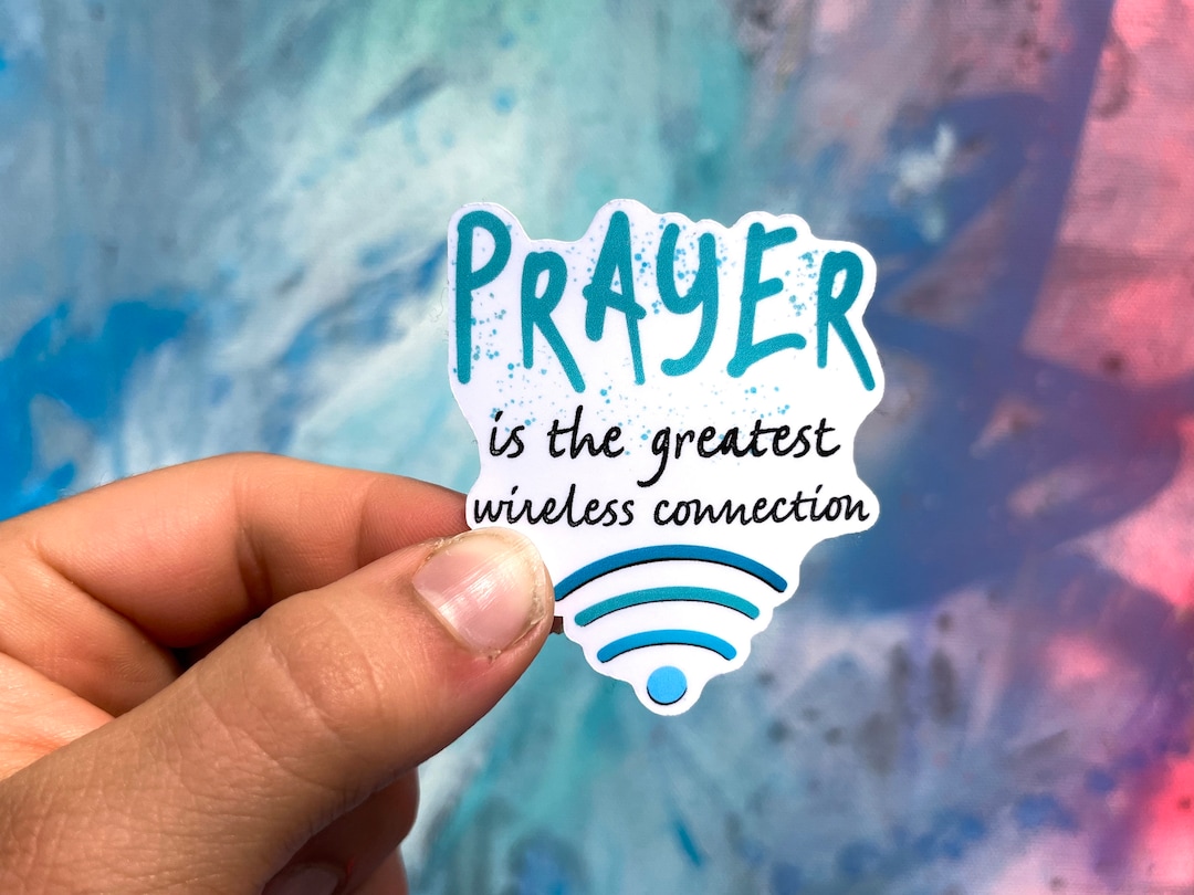 Prayer Sticker Prayer Journal Faith Sticker Inspiring Quote Prayer Box ...