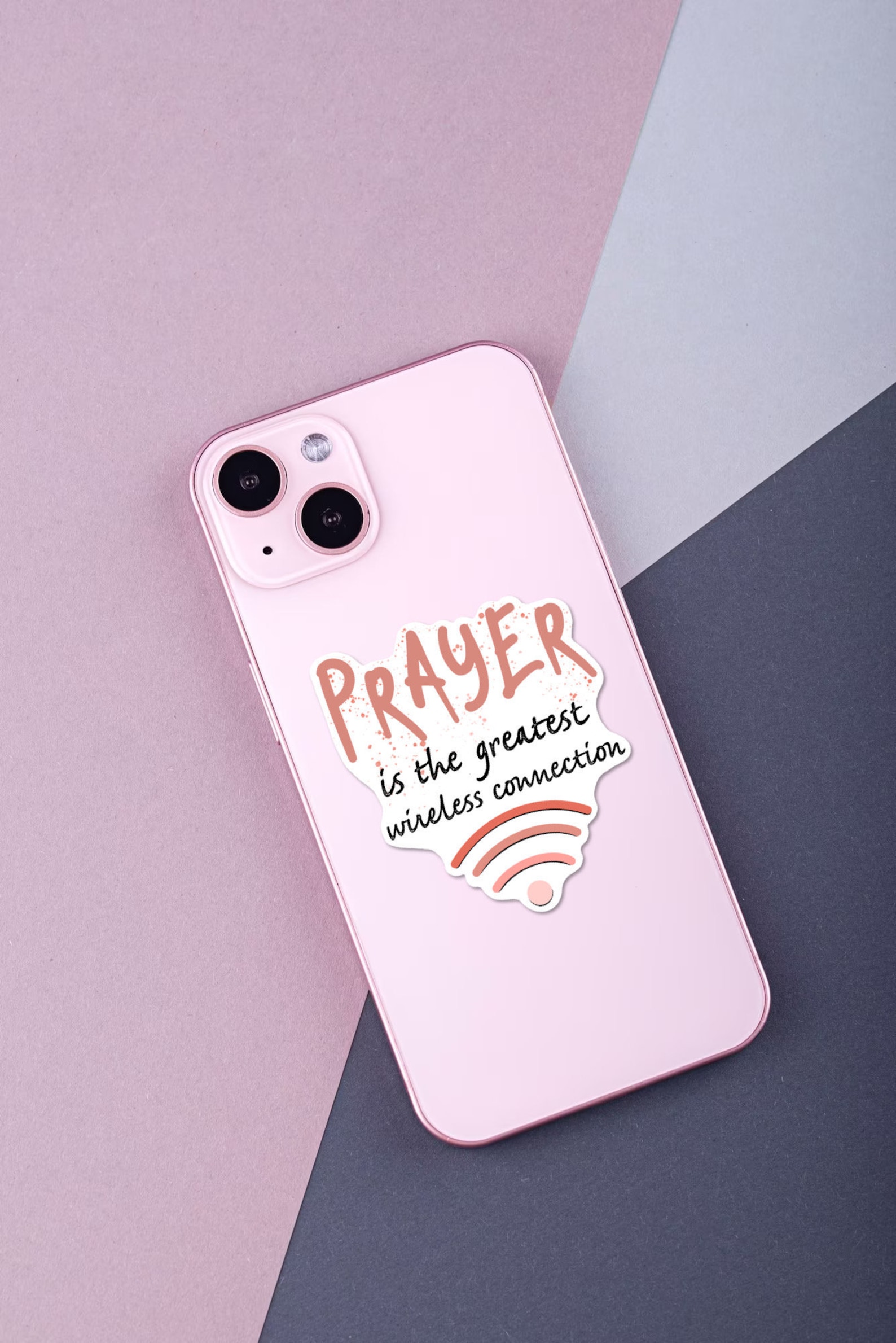 Prayer Sticker Faith Gift Christian Sticker Bible Study Group Gift ...