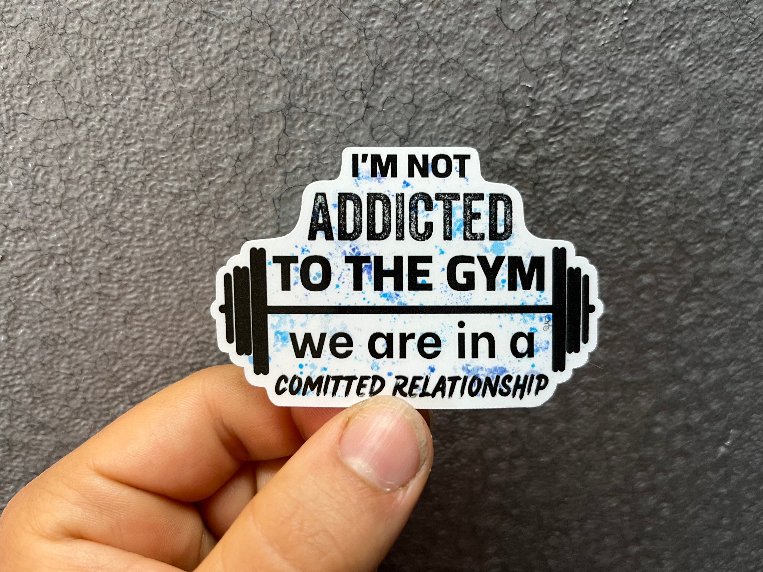 Funny Workout Sticker Gym Sticker Fitness Sticker - Etsy