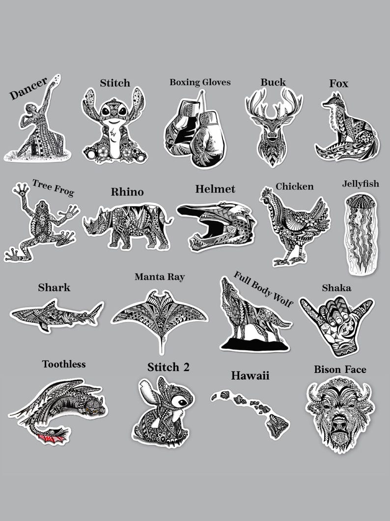 Orca Sticker Killer Whale Decal Polynesian Tribal Hawaiian Sticker 808 ...