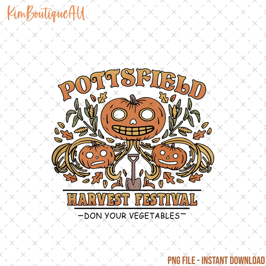 Pottsfield Harvest Festival Png Over the Garden Wall Png - Etsy
