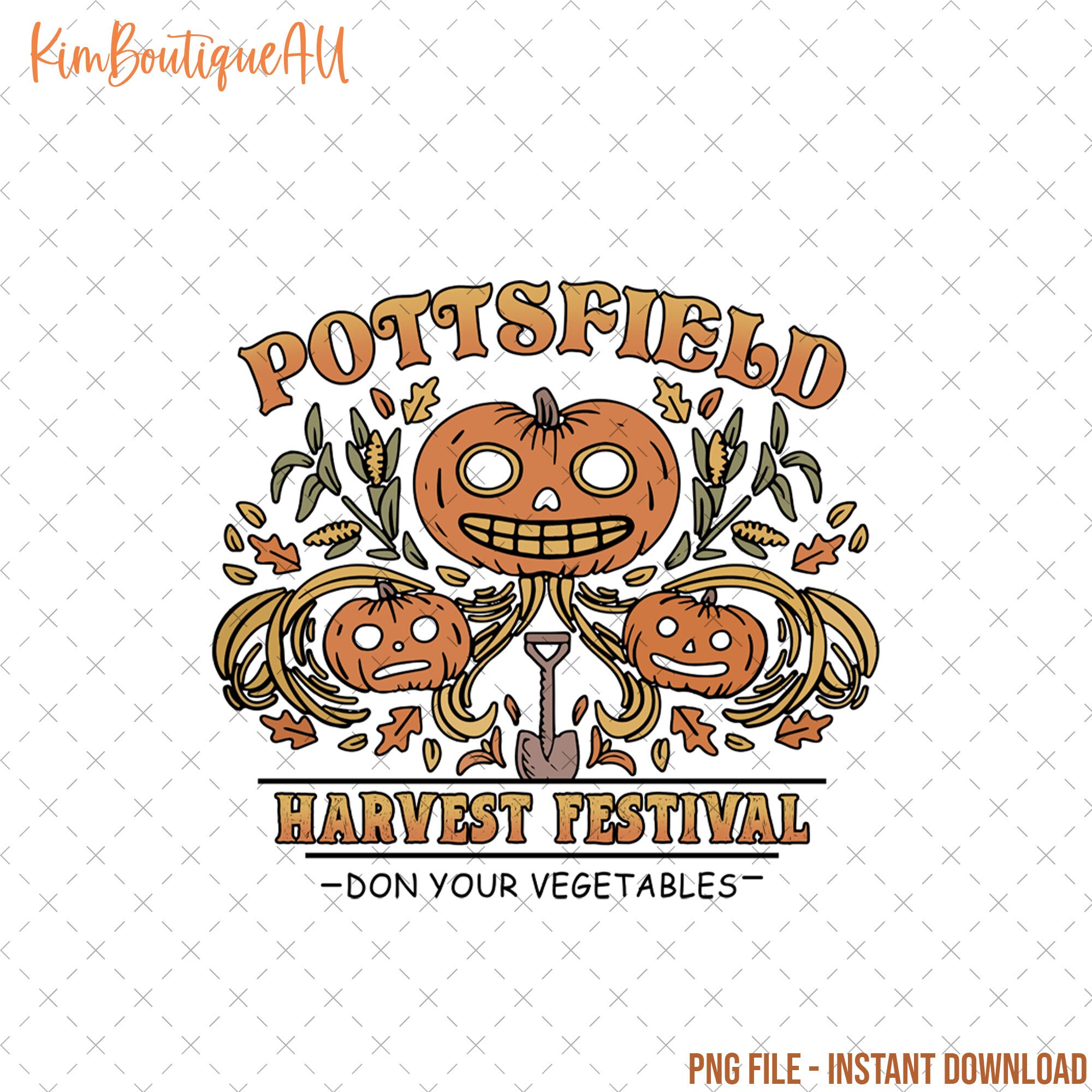 Pottsfield Harvest Festival Png Over the Garden Wall Png - Etsy