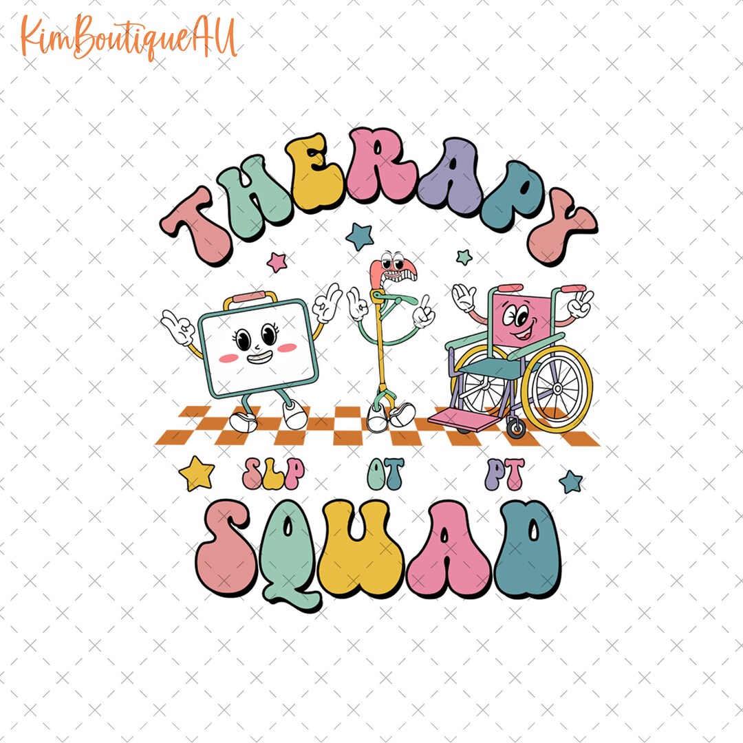 Therapy Squad Png SLP OT PT Squad Png Occupational Therapy - Etsy Australia
