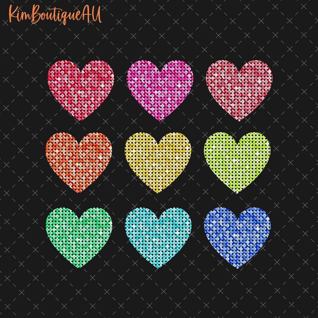 Glitter Heart Valentine Png, Love Valentine Png, XOXO Heart Valentine ...