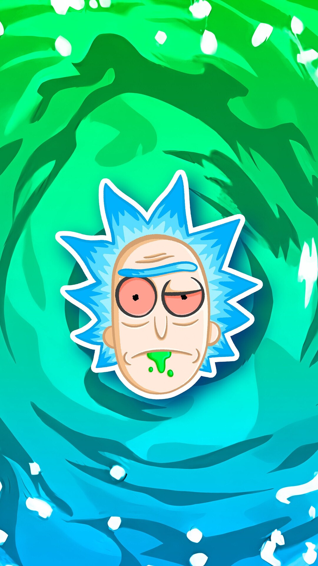 Rick and Morty Magnet Weed 420 Cartoon Network Gift for Him Gift for ...