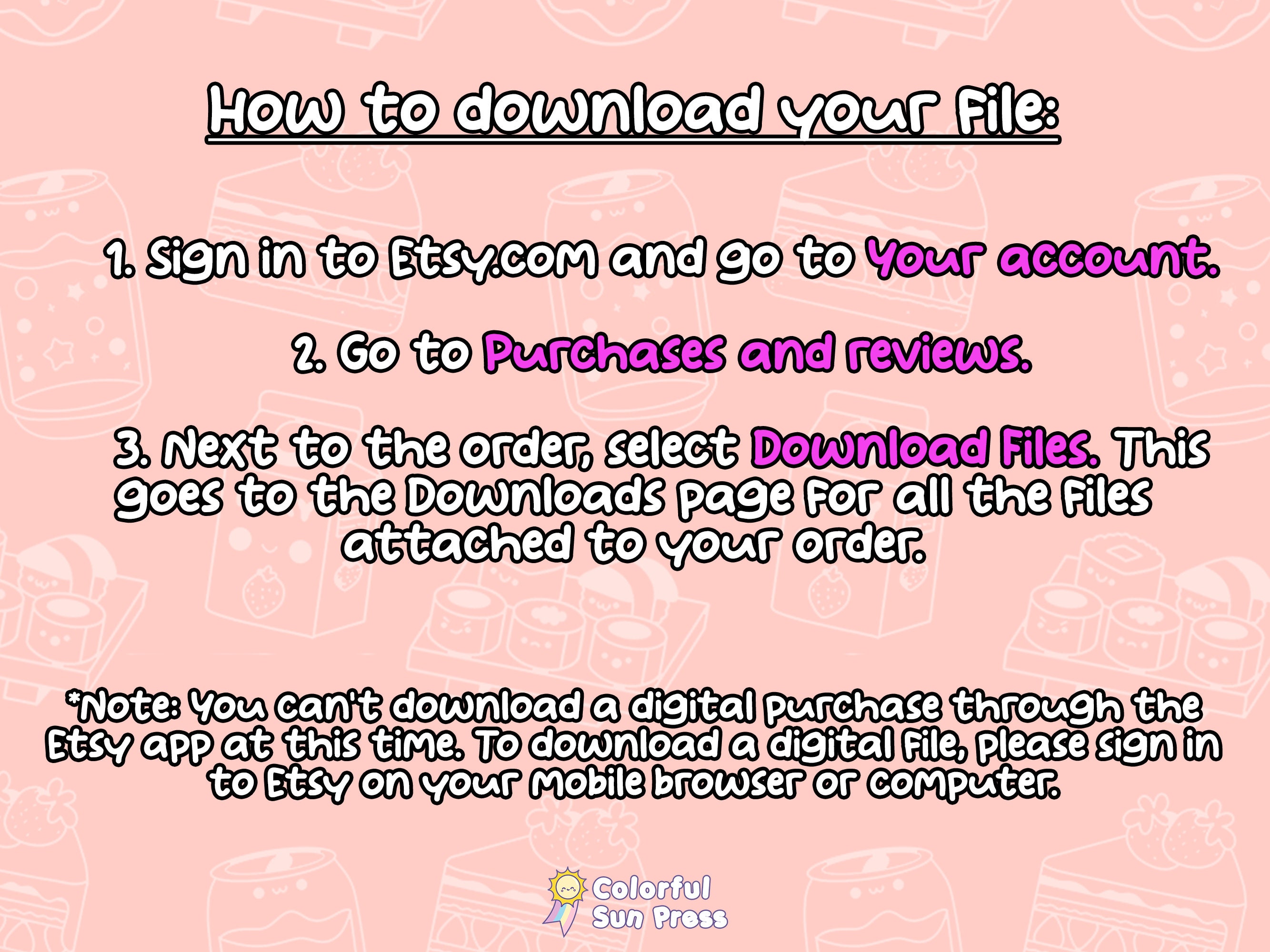 Kawaii Food Coloring Pages, Bold and Easy Coloring Book, Satisfying ...