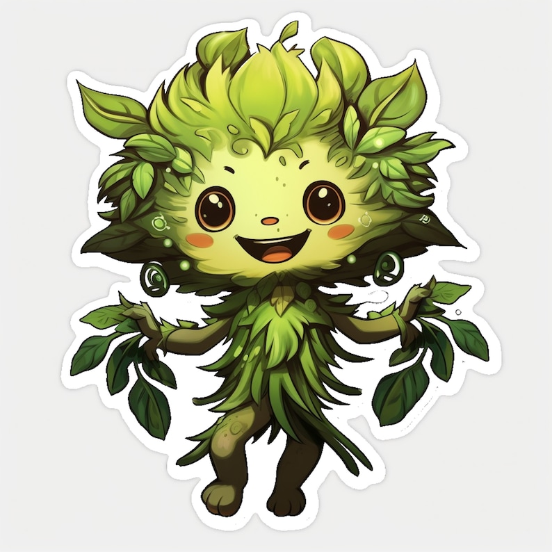 Mini Stickers Forest Sprites Forest Dwellers Fairies Fae for Phone Case ...