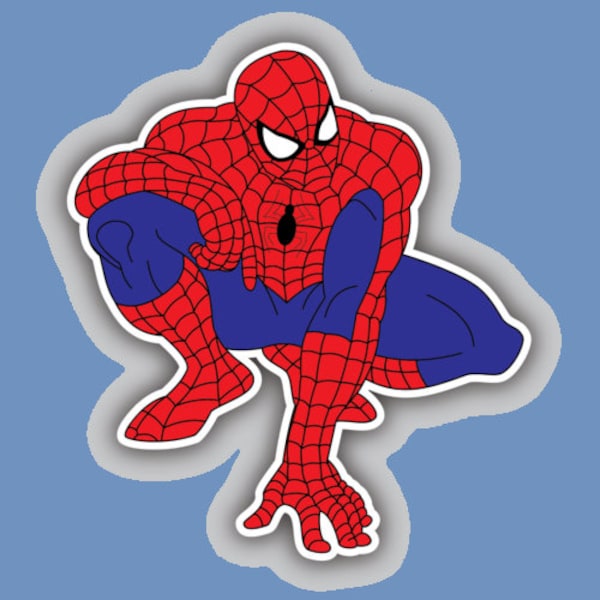 Spiderman Wall Decal - Etsy