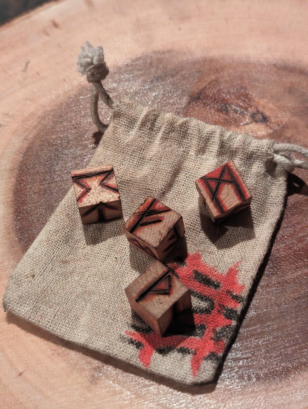 Futhark Dice Rune Set - Etsy