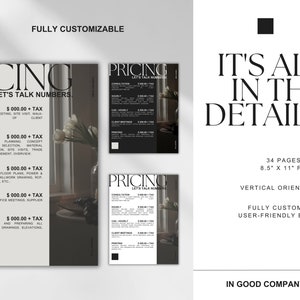 Interior Design Invoice, Receipt, Contract, and Pricing Guide Canva ...
