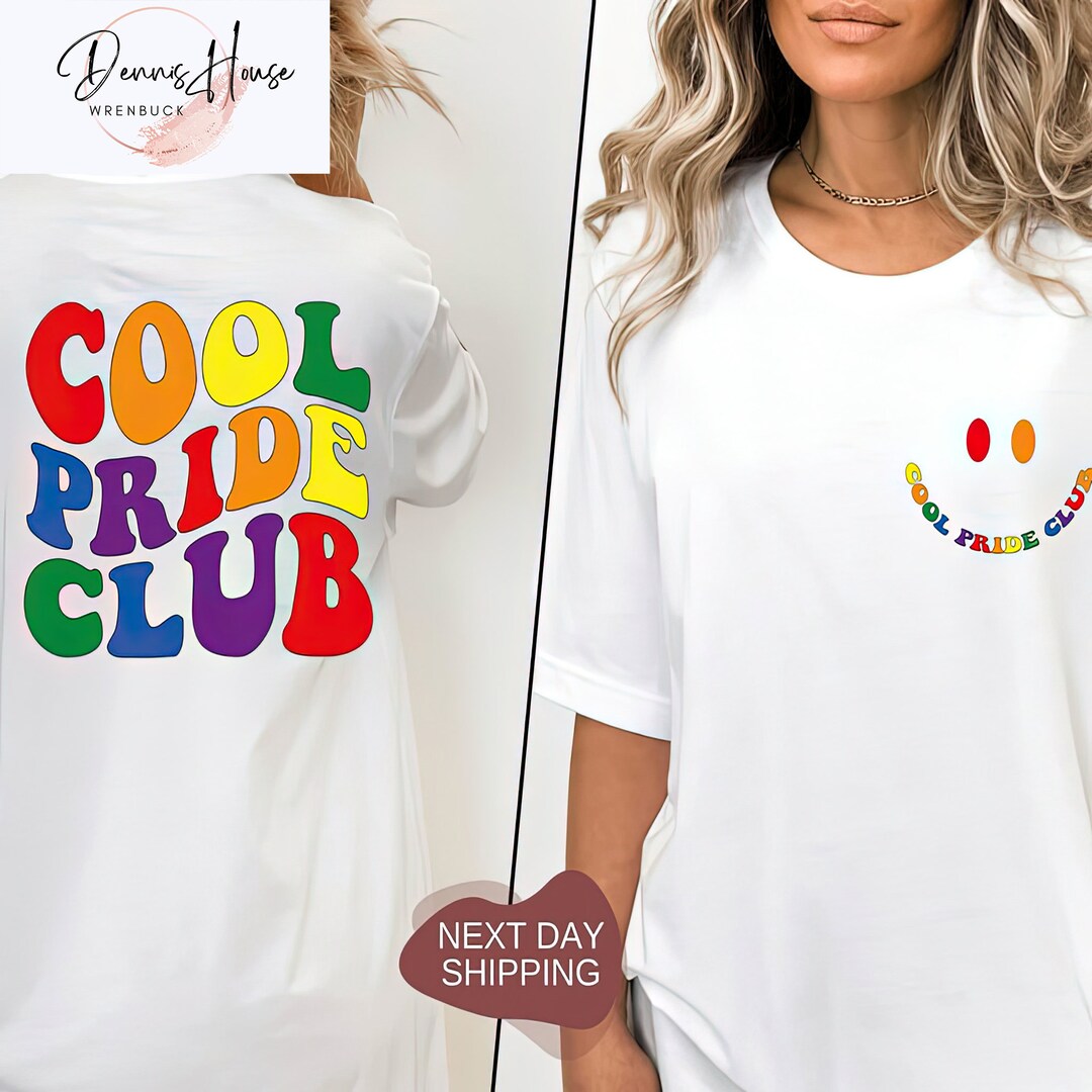 Cool Pride Club Shirt Lgbtq Shirt Pride Month Shirt Lgbt Pride - Etsy