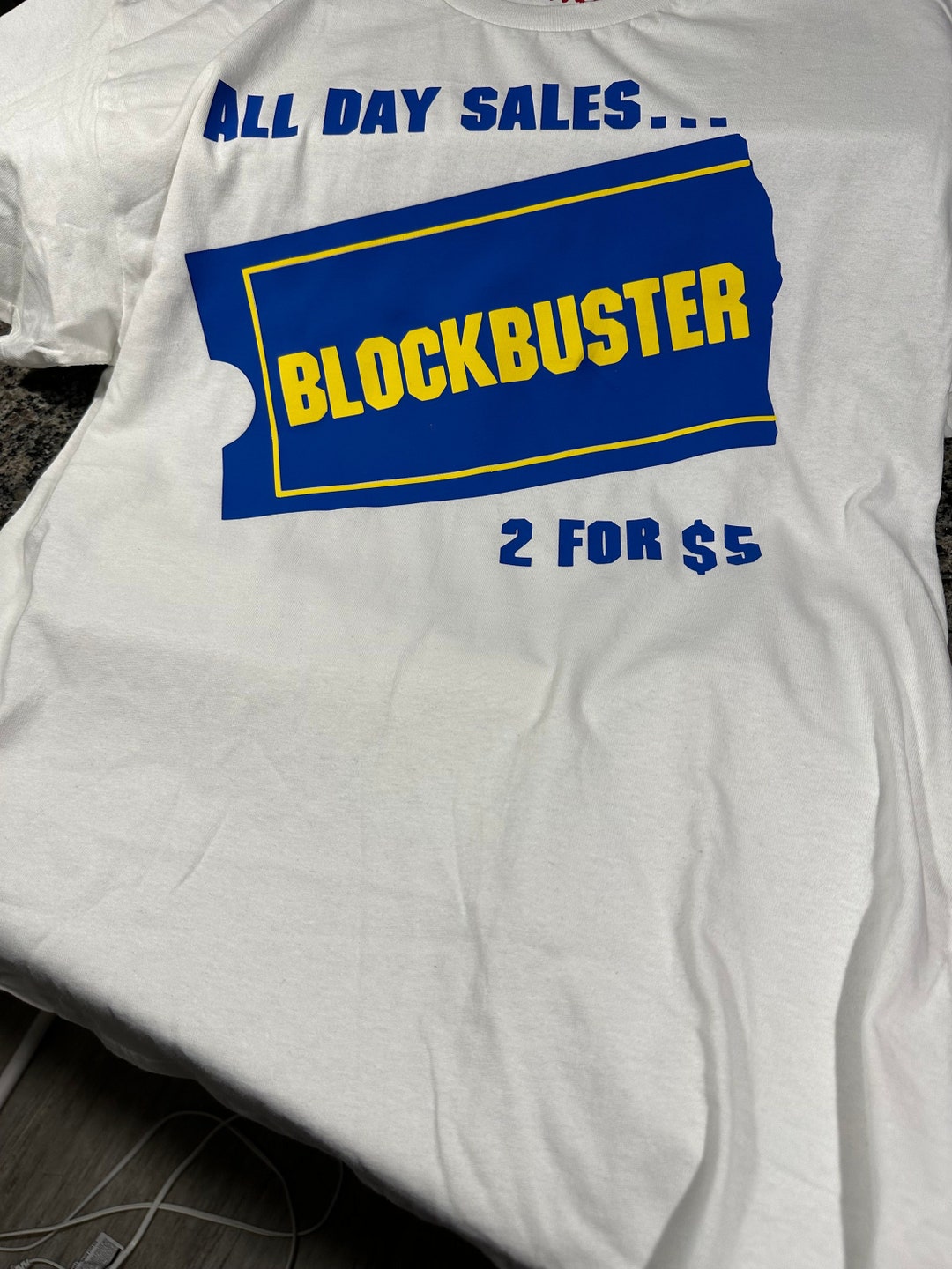 Blockbuster Custom T-shirt - Etsy