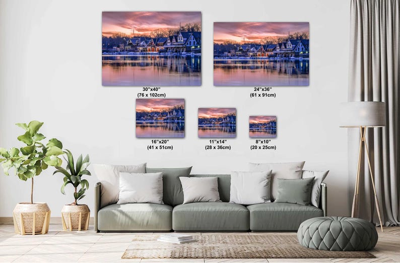 Philadelphia's Famous and Historic 19th Century Boathouse Row Along the ...