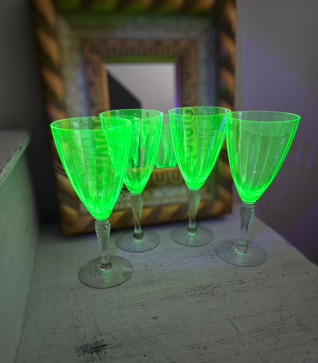 Fry Uranium Glasses - Etsy