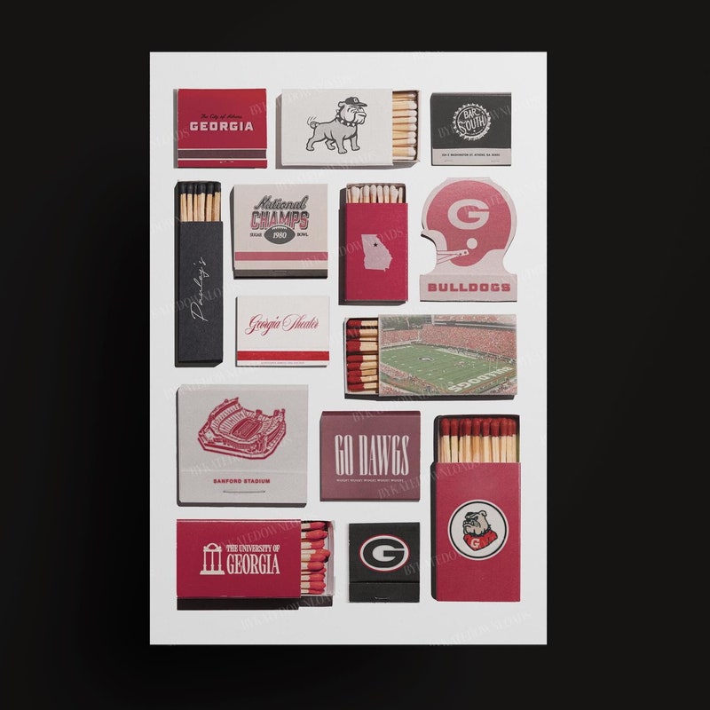 University Georgia - Etsy