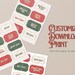 Christmas Coupon EDITABLE, Printable Coupon Template, Custom Christmas ...