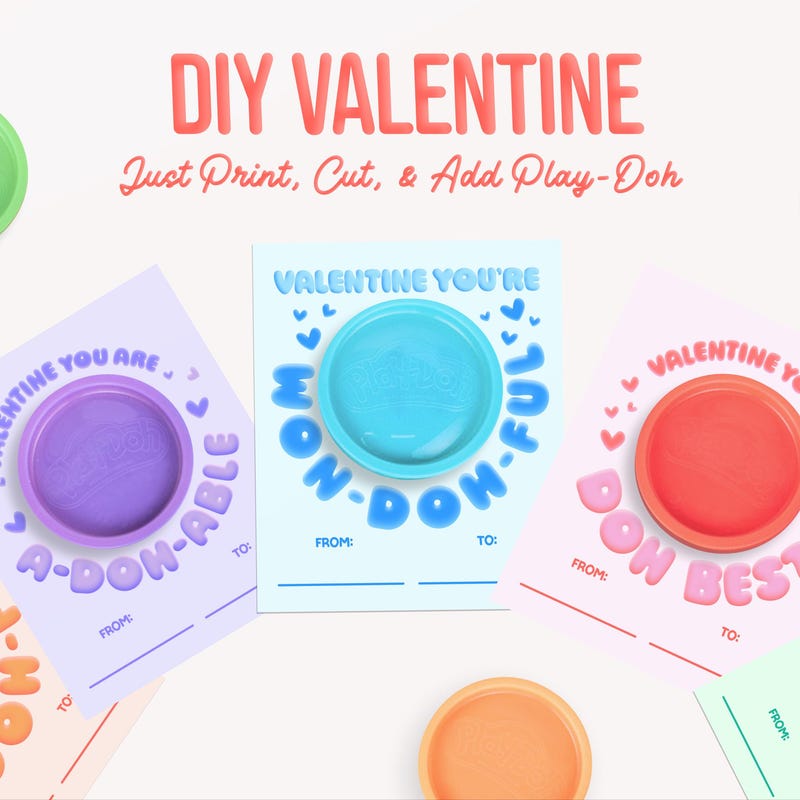 Play Doh Card - Etsy