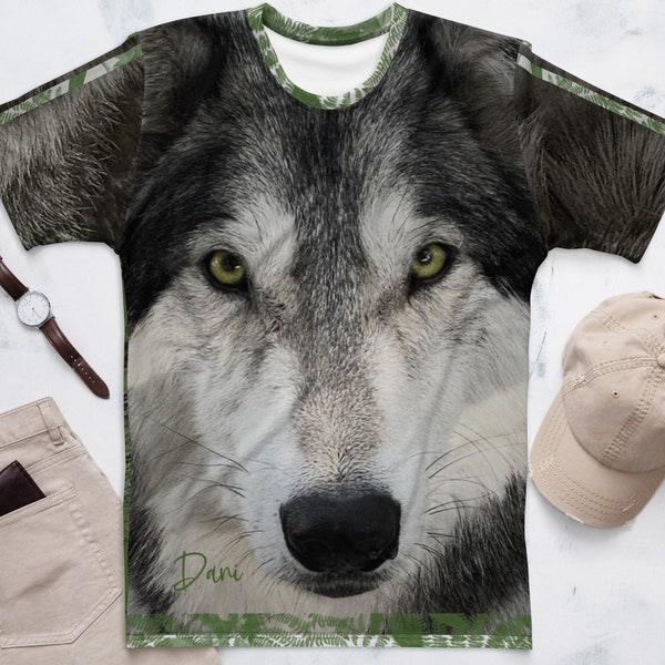 Wolf Tee - Etsy