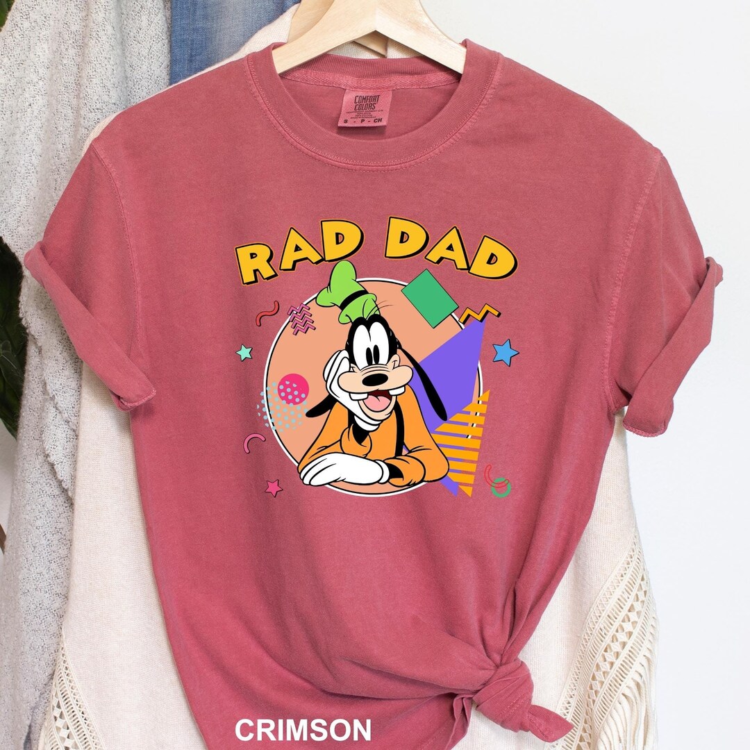 Disney Goofy Rad Dad Shirt, Disney Goofy Rad Like Dad Shirt, Disney ...