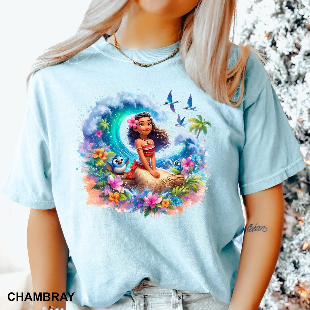 Moana Shirt, Comfort Colors Moana Shirt, Disney Moana 2 Shirt, Moana ...