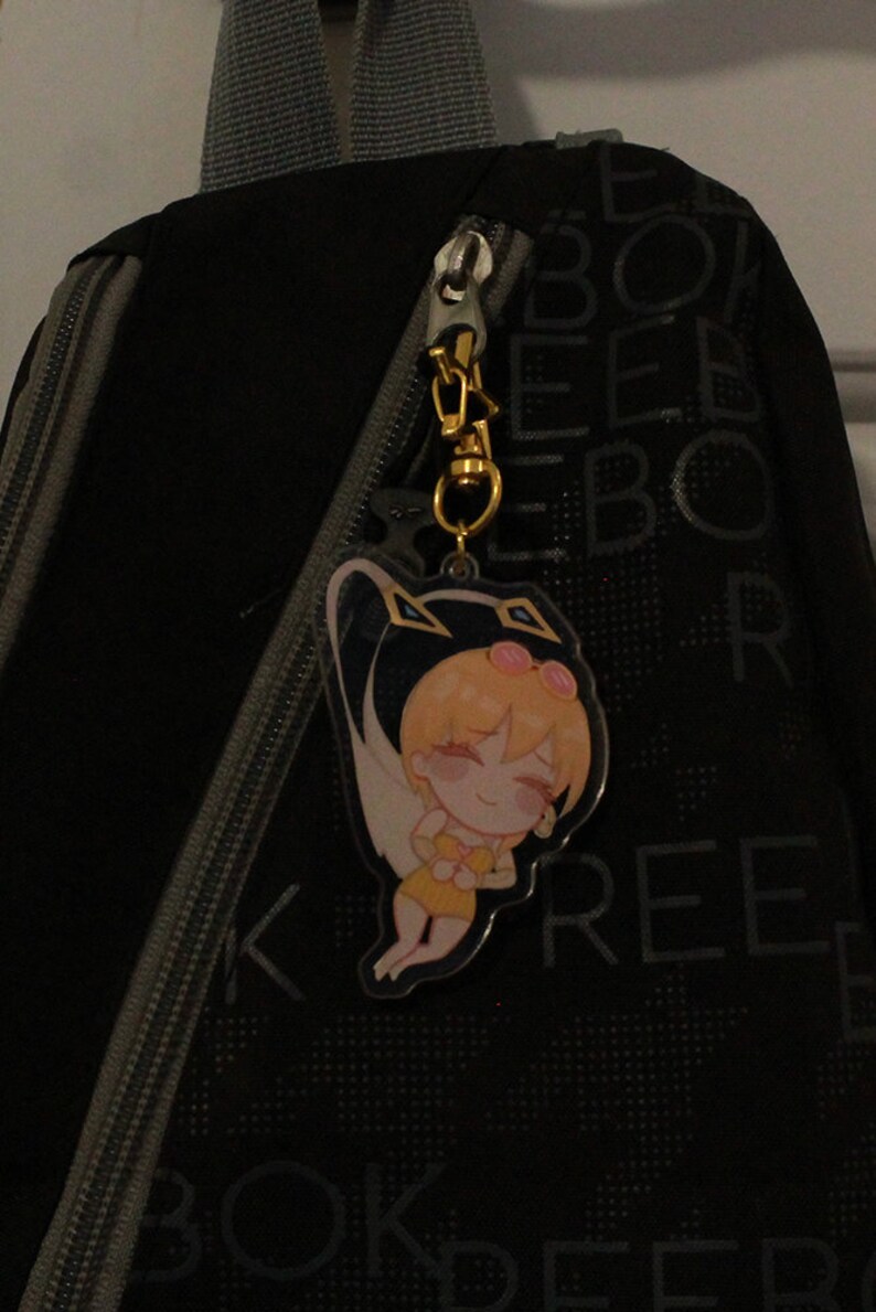 K/DA Evelynn Charm Keychain TFT LOL Teamfight Tactics League of Legends ...