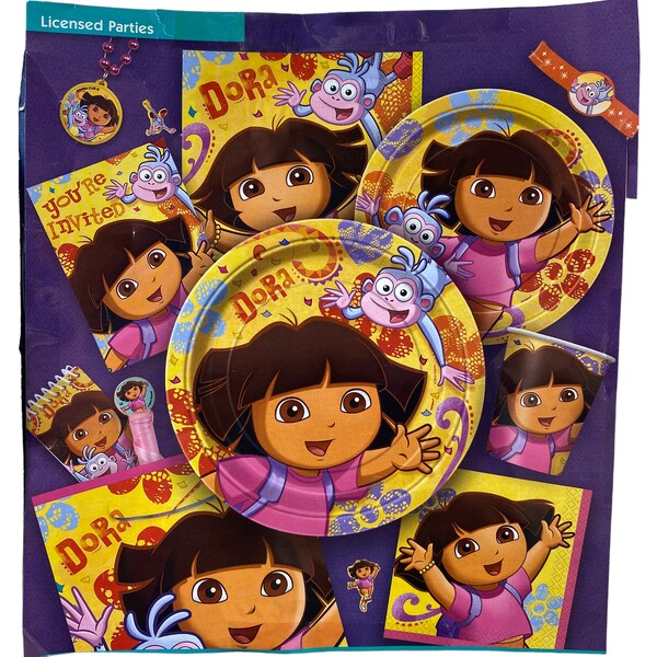 Dora Birthday Party - Etsy