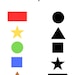 Printable Silhouette Matching Activity - Etsy