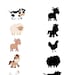Printable Silhouette Matching Activity - Etsy