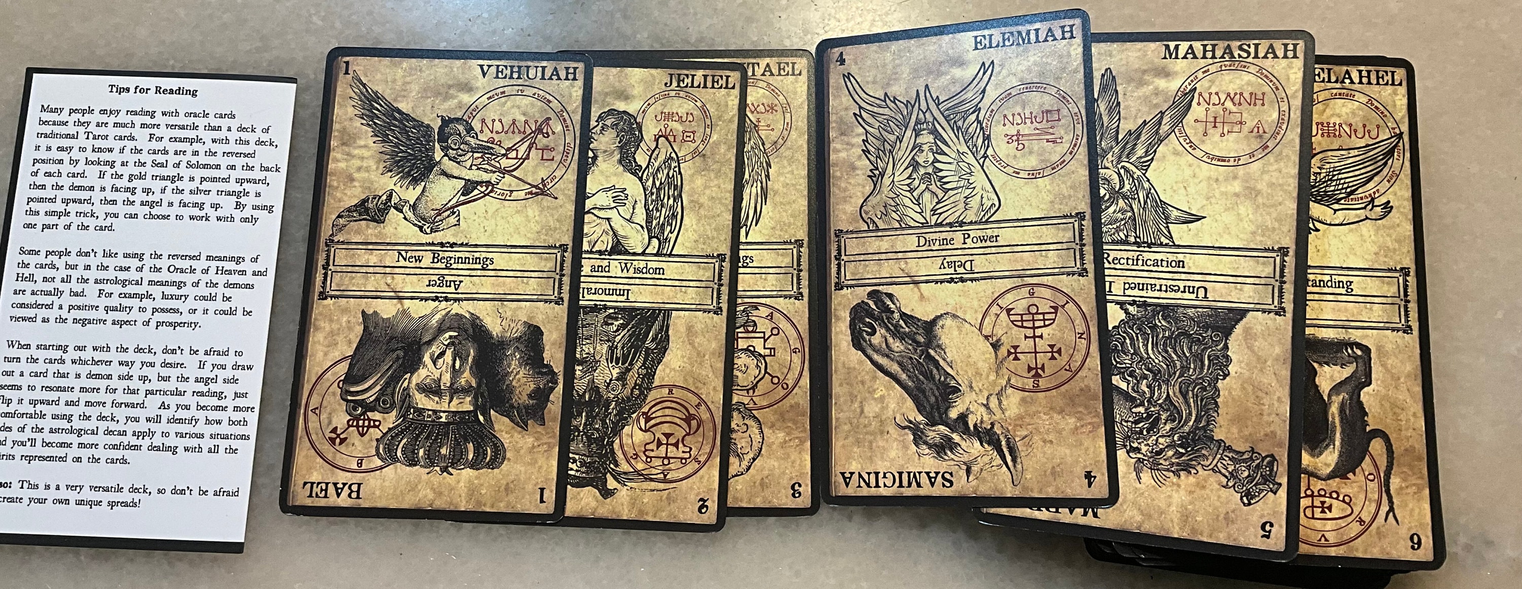 The Oracle of Heaven and Hell (signed by Author) - Etsy