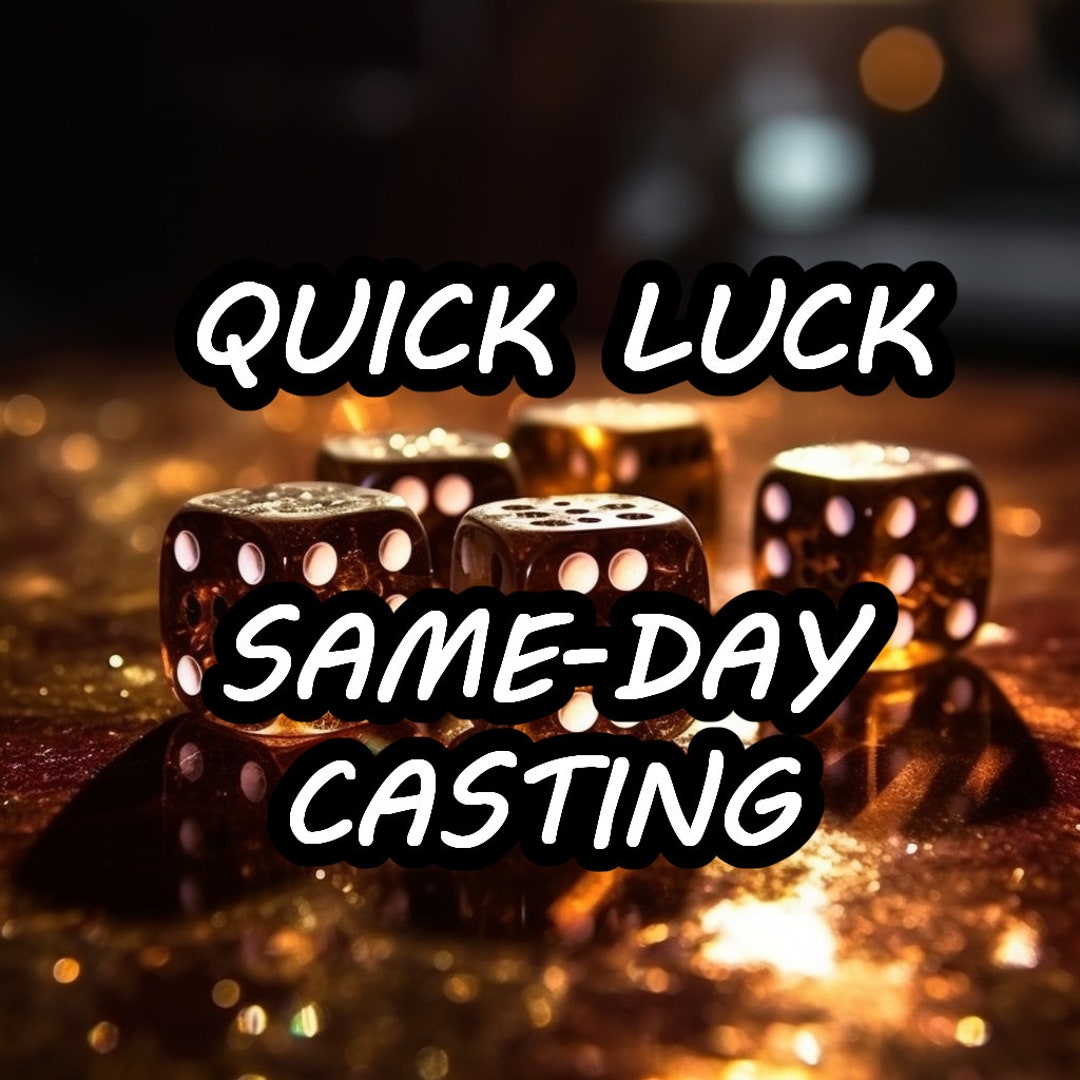 QUICK LUCK Tarot Reading. Same Day Casting Available. Fortune Be Upon ...