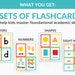 Printable Flashcard Activity Bundle: Alphabet, Numbers, Shapes, Sight ...