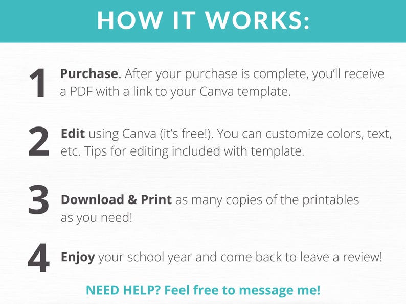 2025-2026 Back to School Planner: Editable Family Organizer (PDF Guide ...