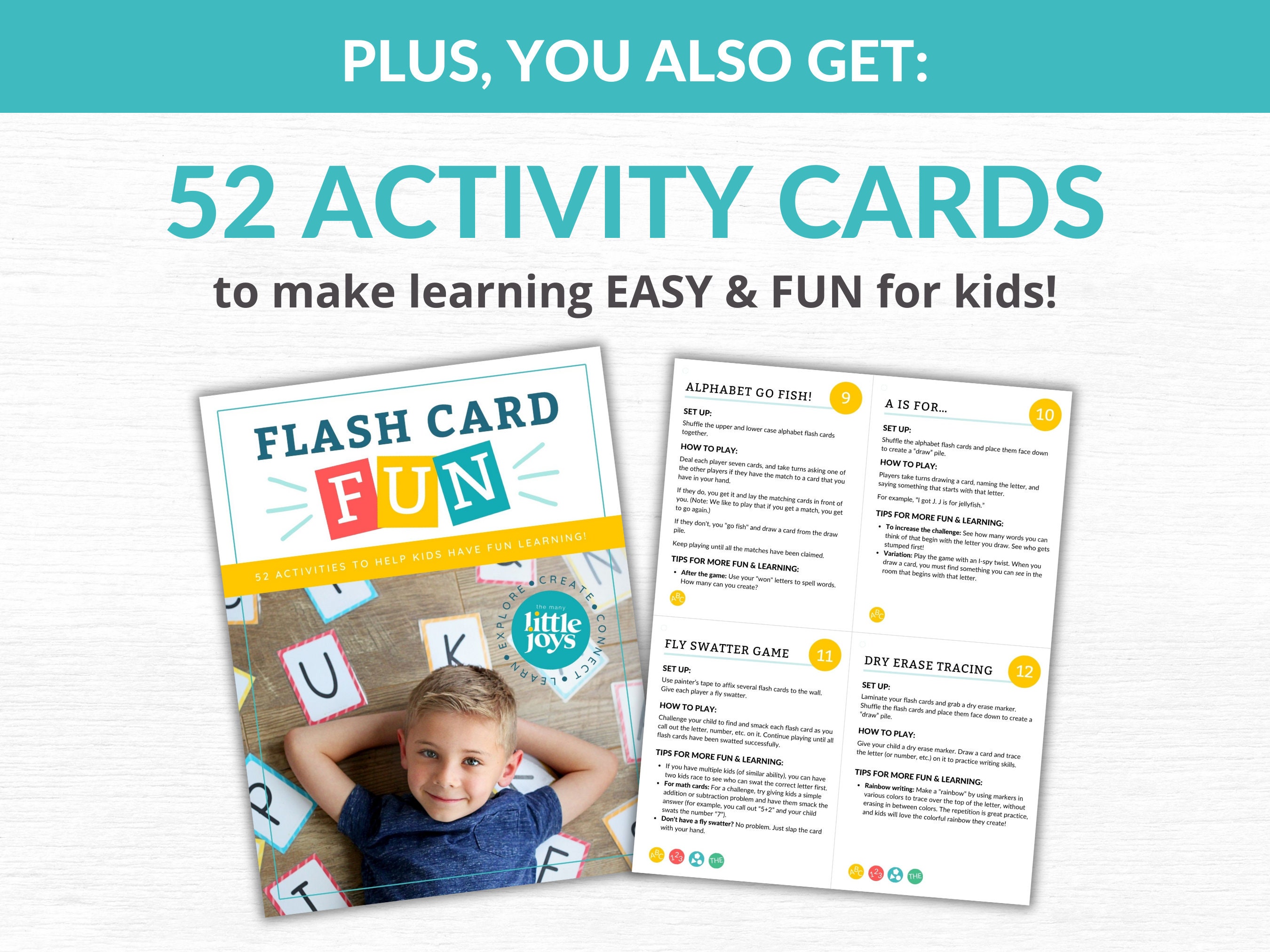 HUGE BUNDLE! Printable Flashcards & Activity Bundle for Preschool ...
