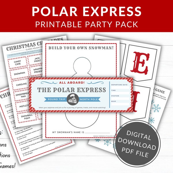 Polar Express Party - Etsy
