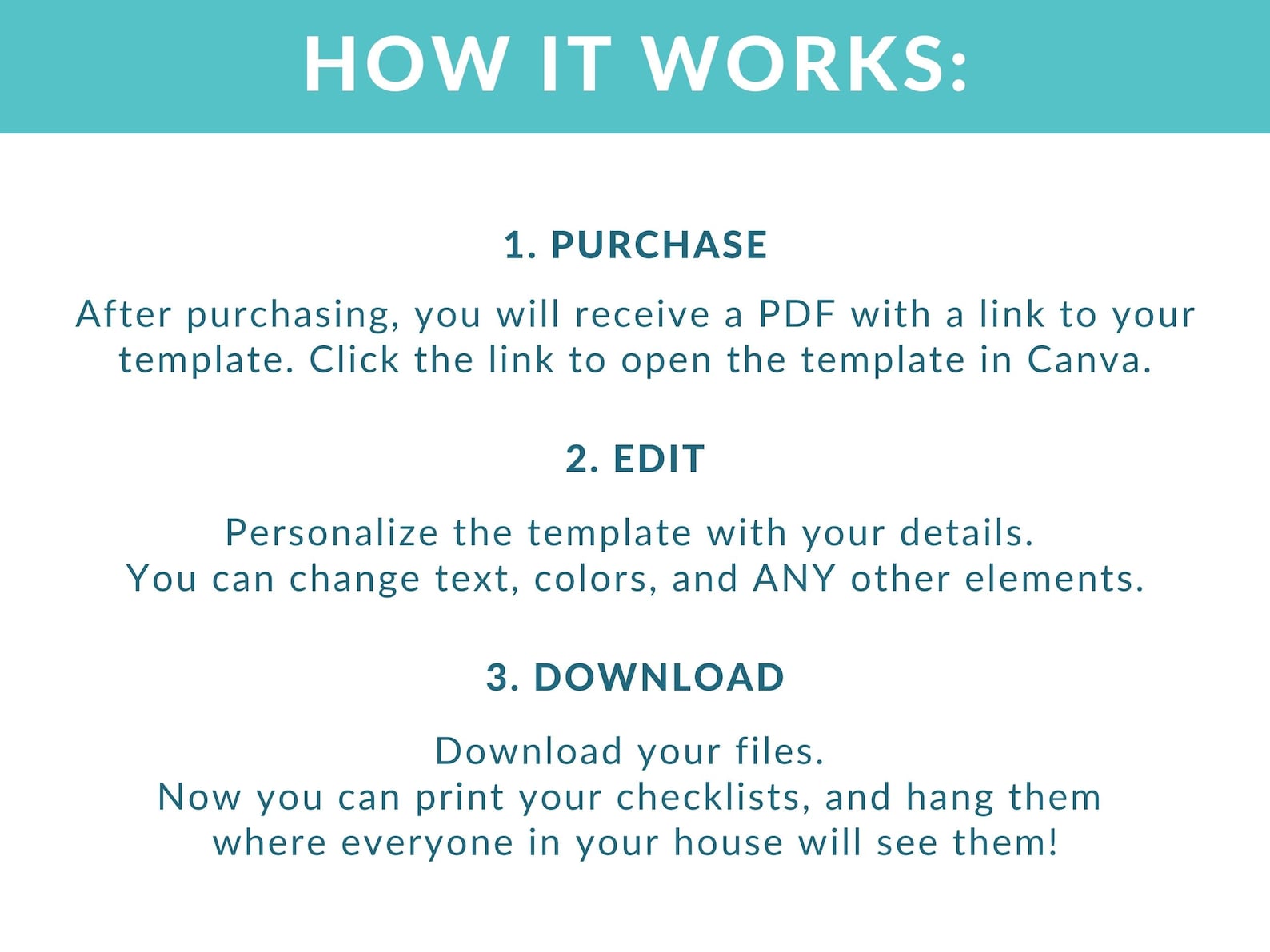 Before and After School Daily Routine Charts for Kids - Editable Canva ...