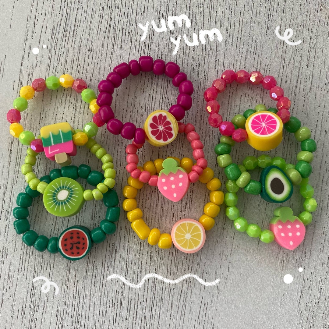 Stackable Fruit Rings - Etsy