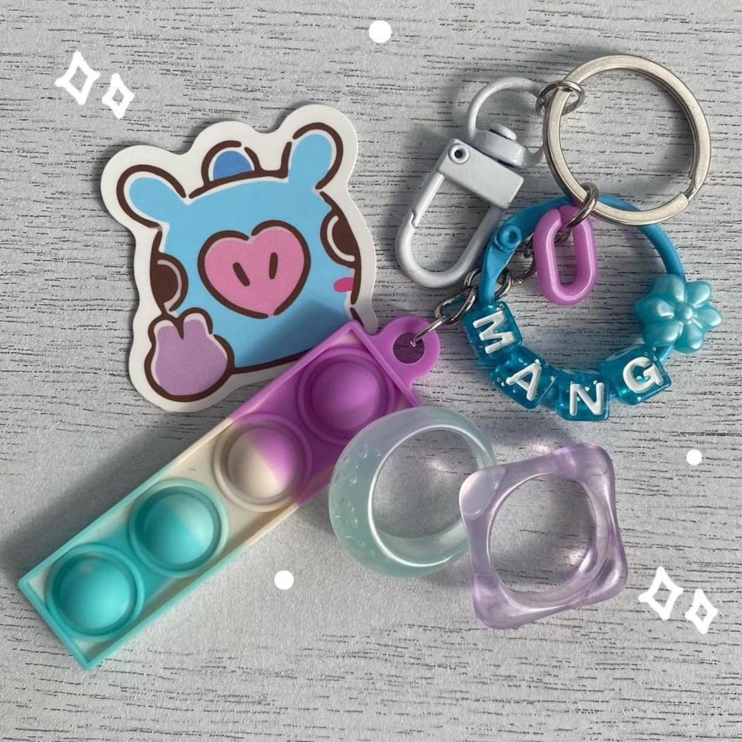 Mang BT21 Keychain Bundle - Etsy