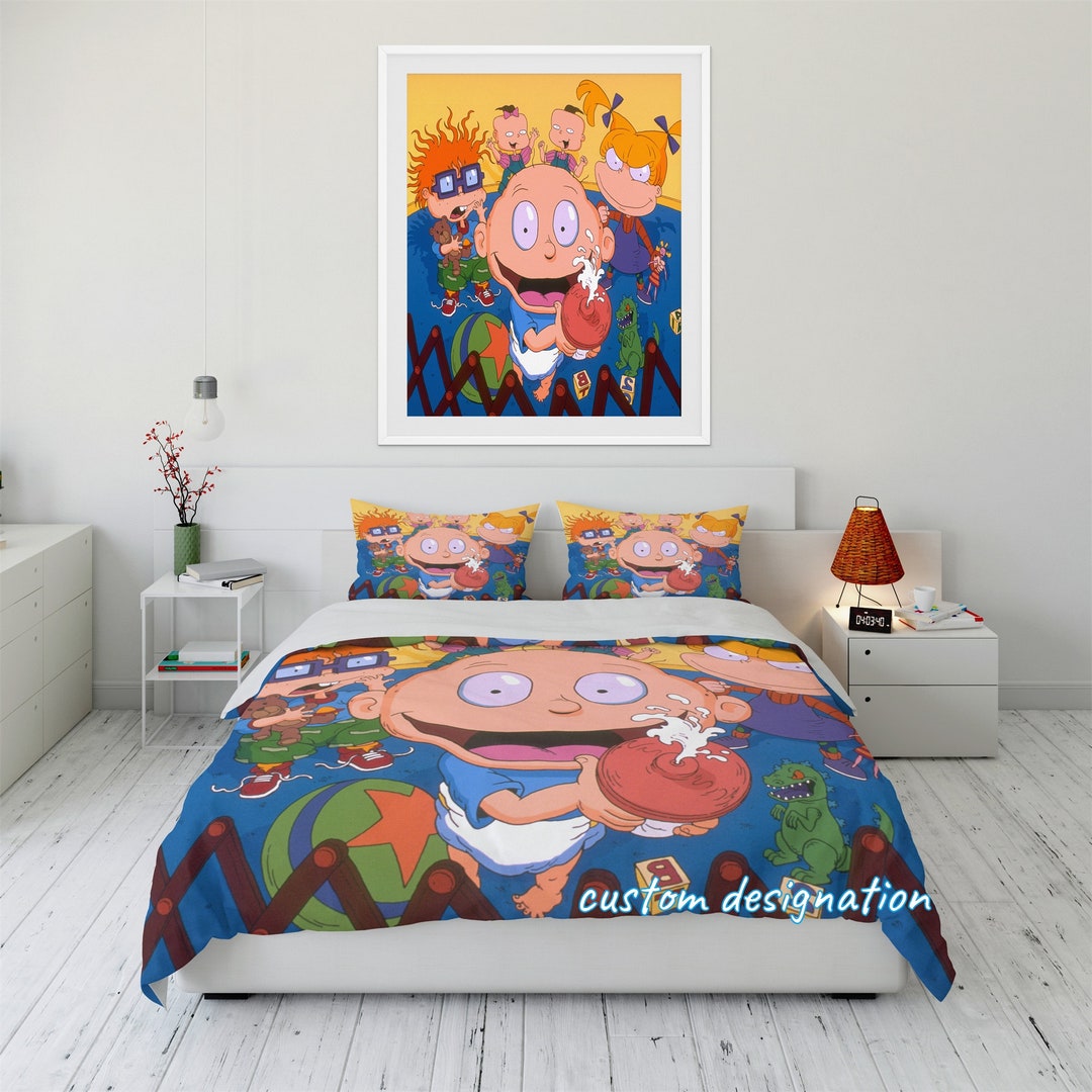 Personalize the Rugrats Pattern Printed Three Piece Set of - Etsy