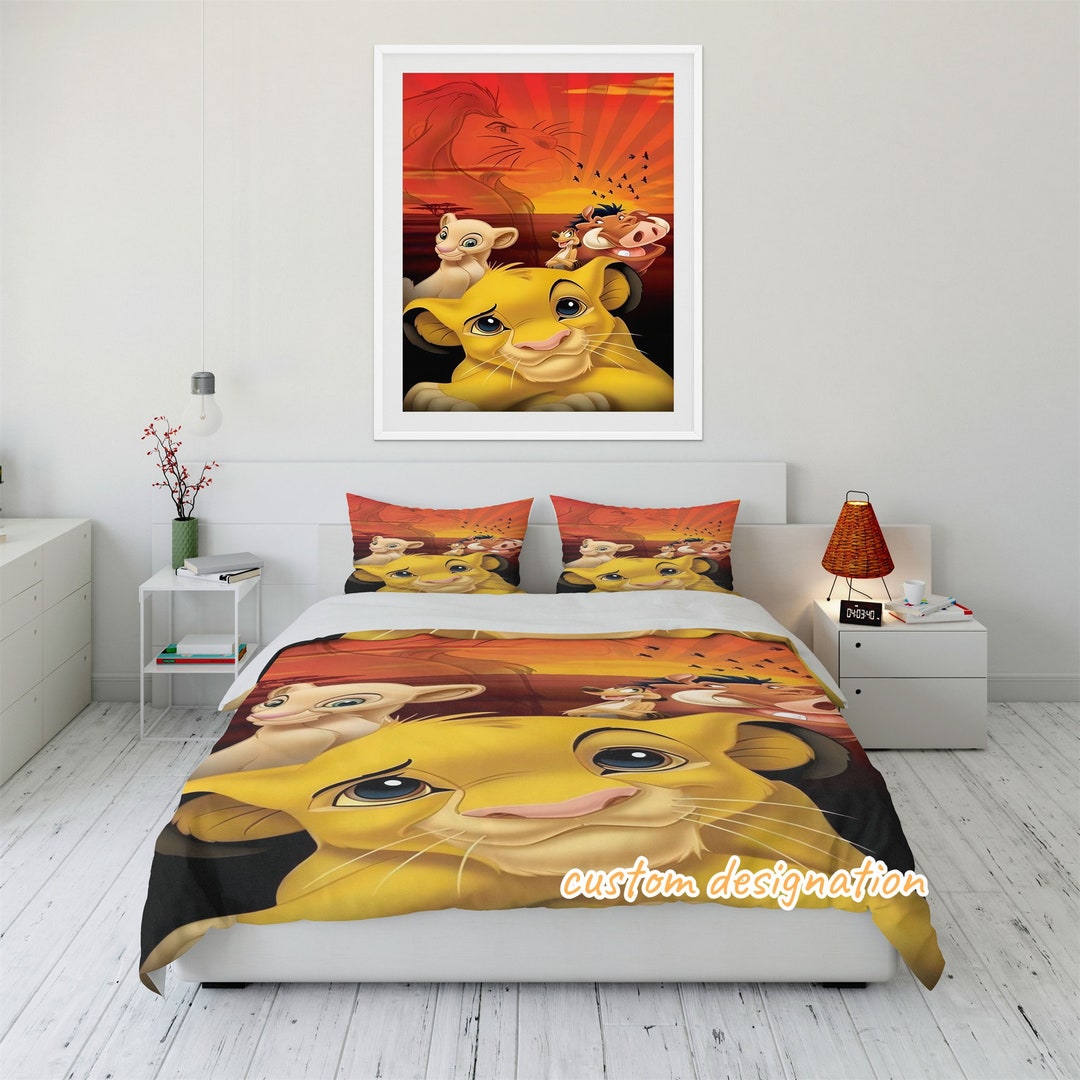 Personalize the Lion King Pattern Printed Three Piece Set of - Etsy