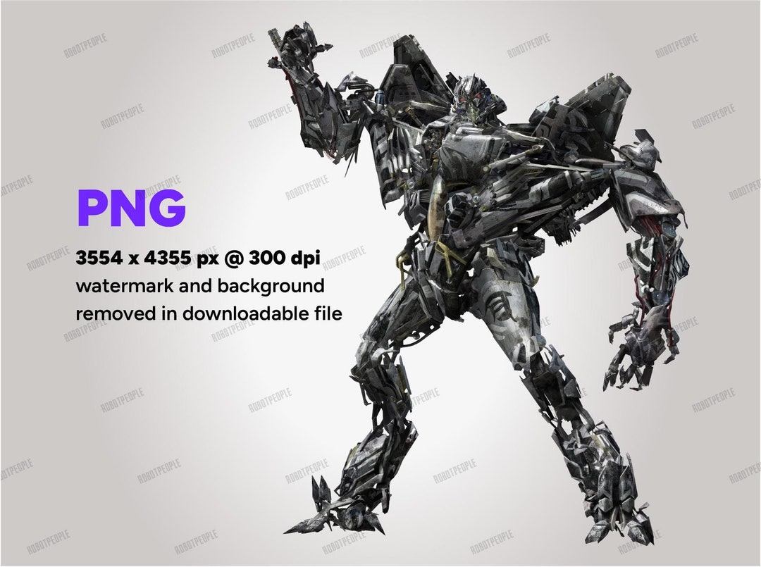 Transformer Starscream PNG | Decepticon Clipart, Instant Download, Hi ...