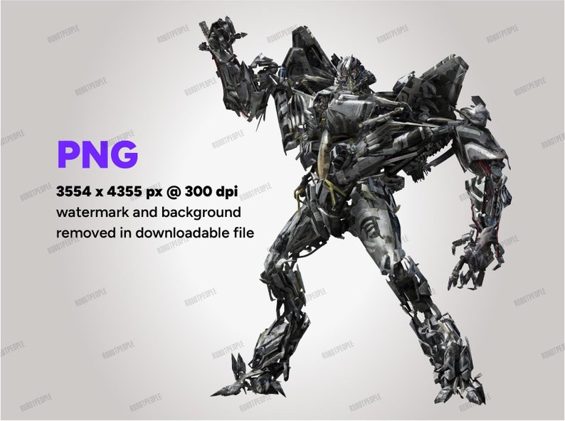 Transformer Starscream PNG | Decepticon Clipart, Instant Download, Hi ...