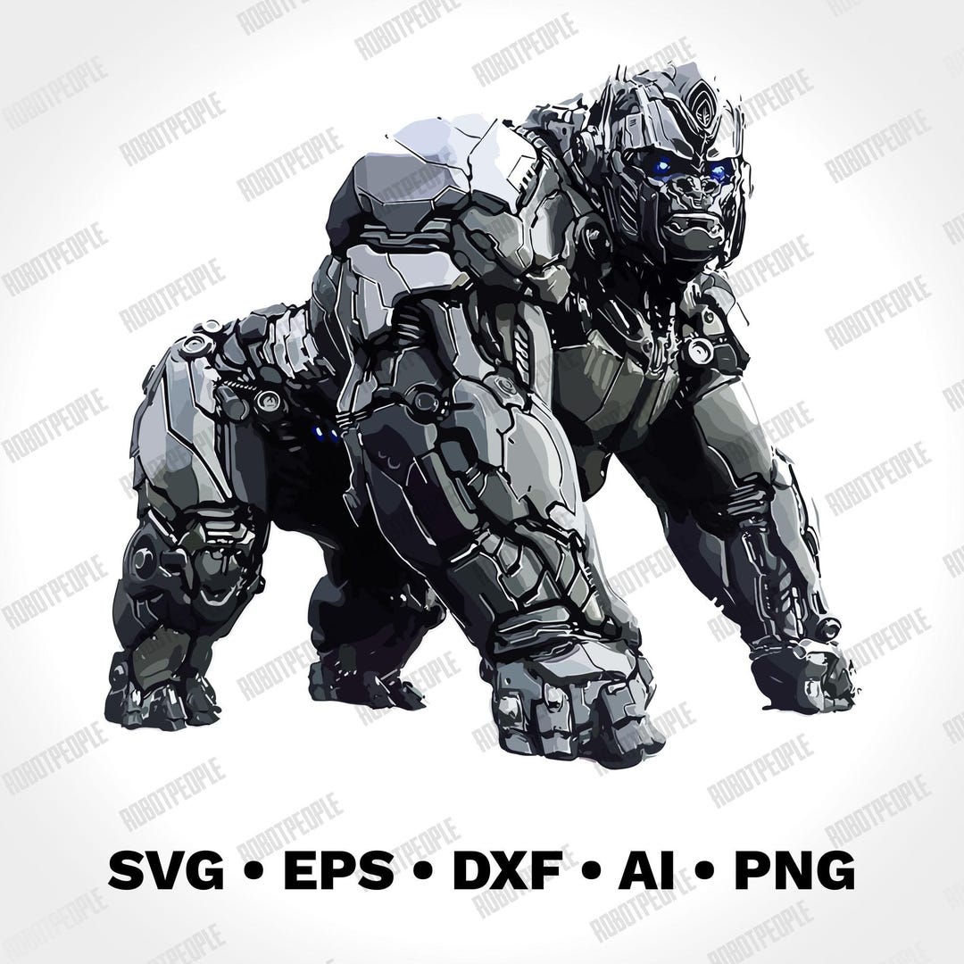 Optimus Primal SVG: Transformer Robot Vector Clipart (digital Download ...