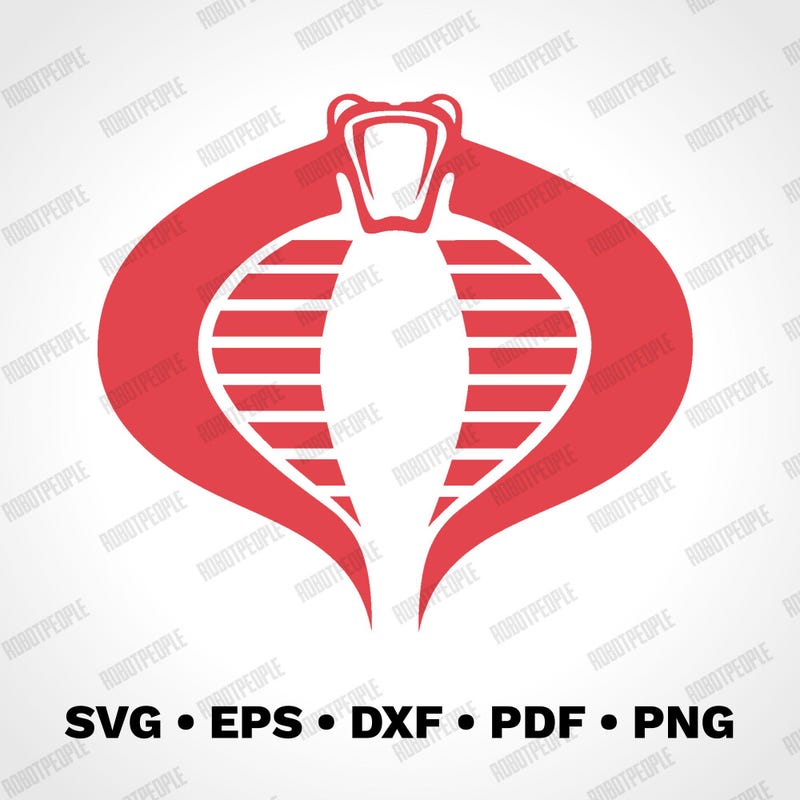 Gi Joe Cobra Logo Pumpkin Stencil - Etsy Canada