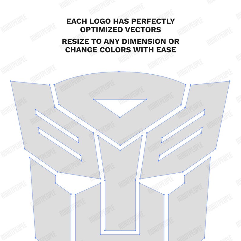 Transformers Autobots Decepticons Logo Insignias SVG Bundle | Vector ...