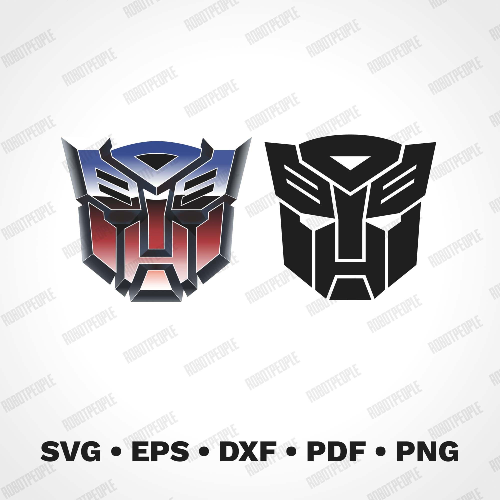 Transformers Autobots Logo Insignias SVG Bundle | Vector Clipart ...