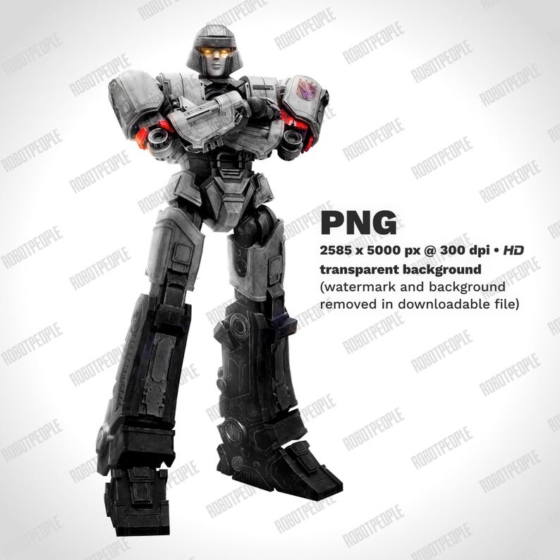 Transformers One Megatron D-16 PNG | Instant Download, 300 Dpi, Print ...
