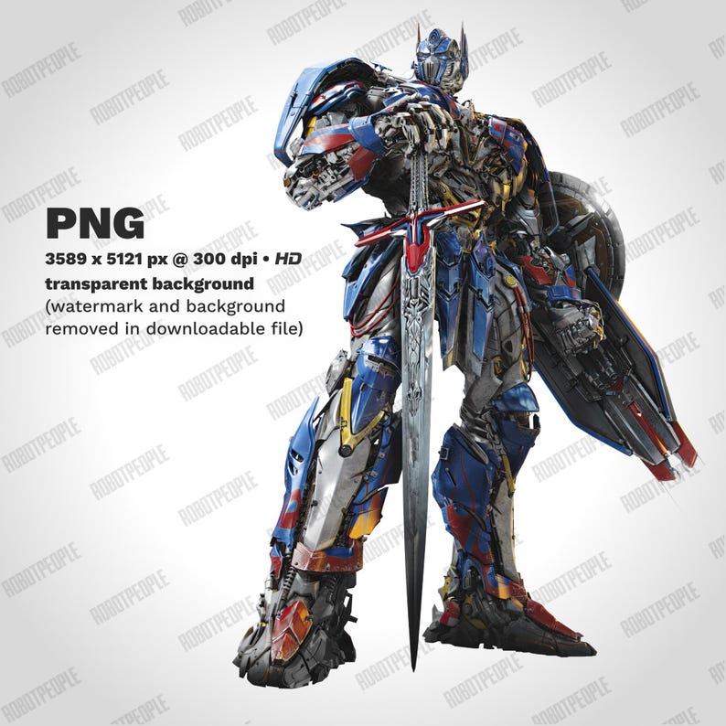 Transformer PNG | Optimus Prime PNG | the Last Knight, Instant Download ...