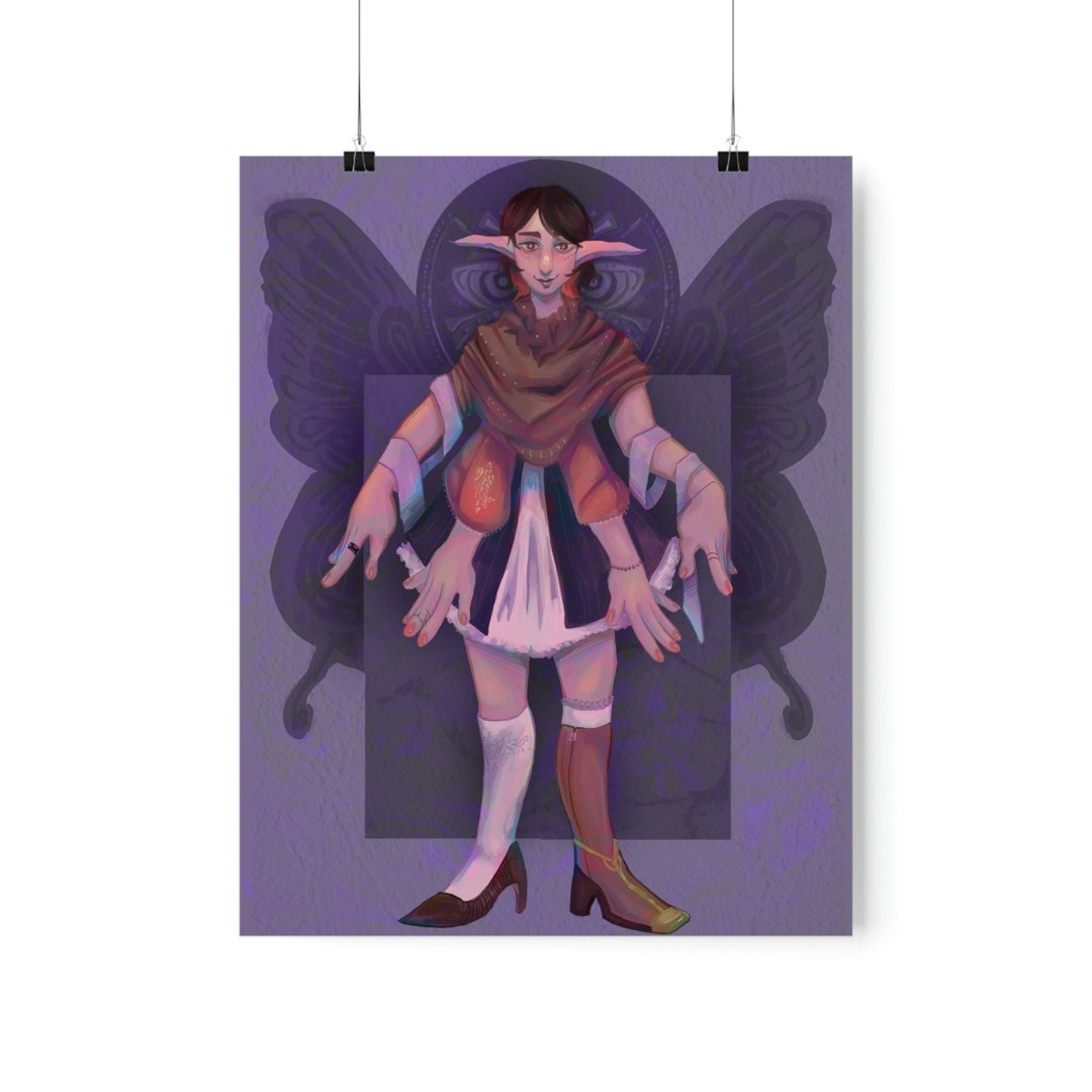 Fey Butterfly Posters - Etsy